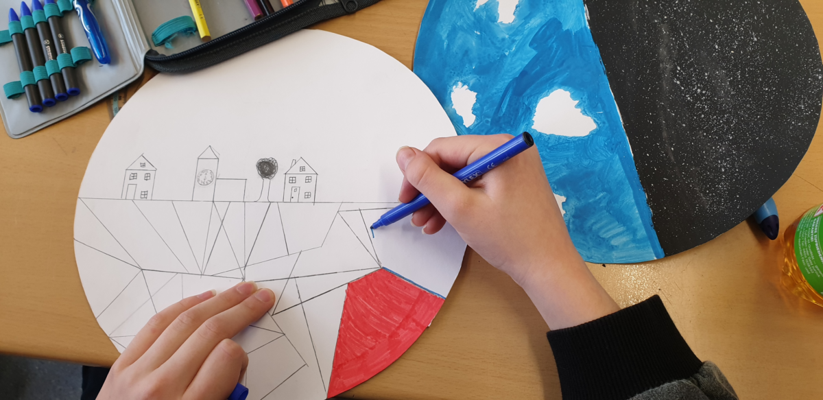 Kunst trifft auf Mathe - Max-Tau-Schule Kiel