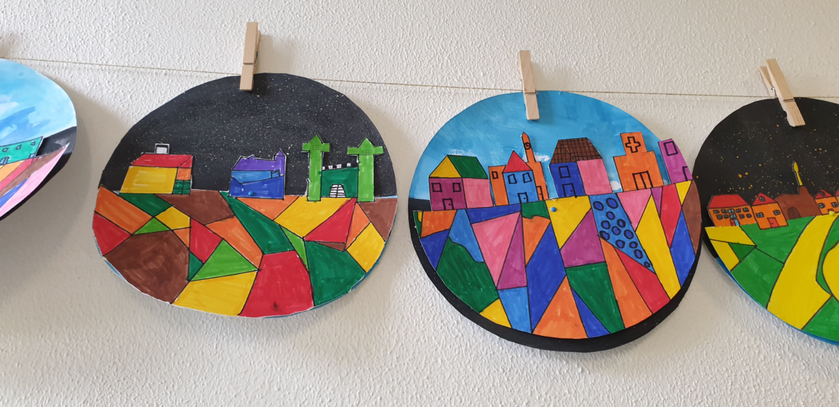 Kunst trifft auf Mathe - Max-Tau-Schule Kiel